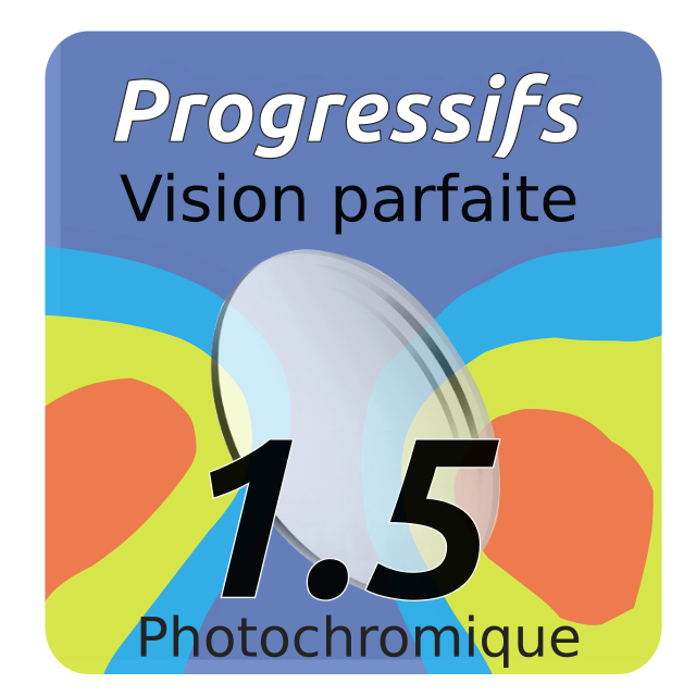 Verre Precisio HD Progressif 1.5 Photochromique | LESA FRANCE